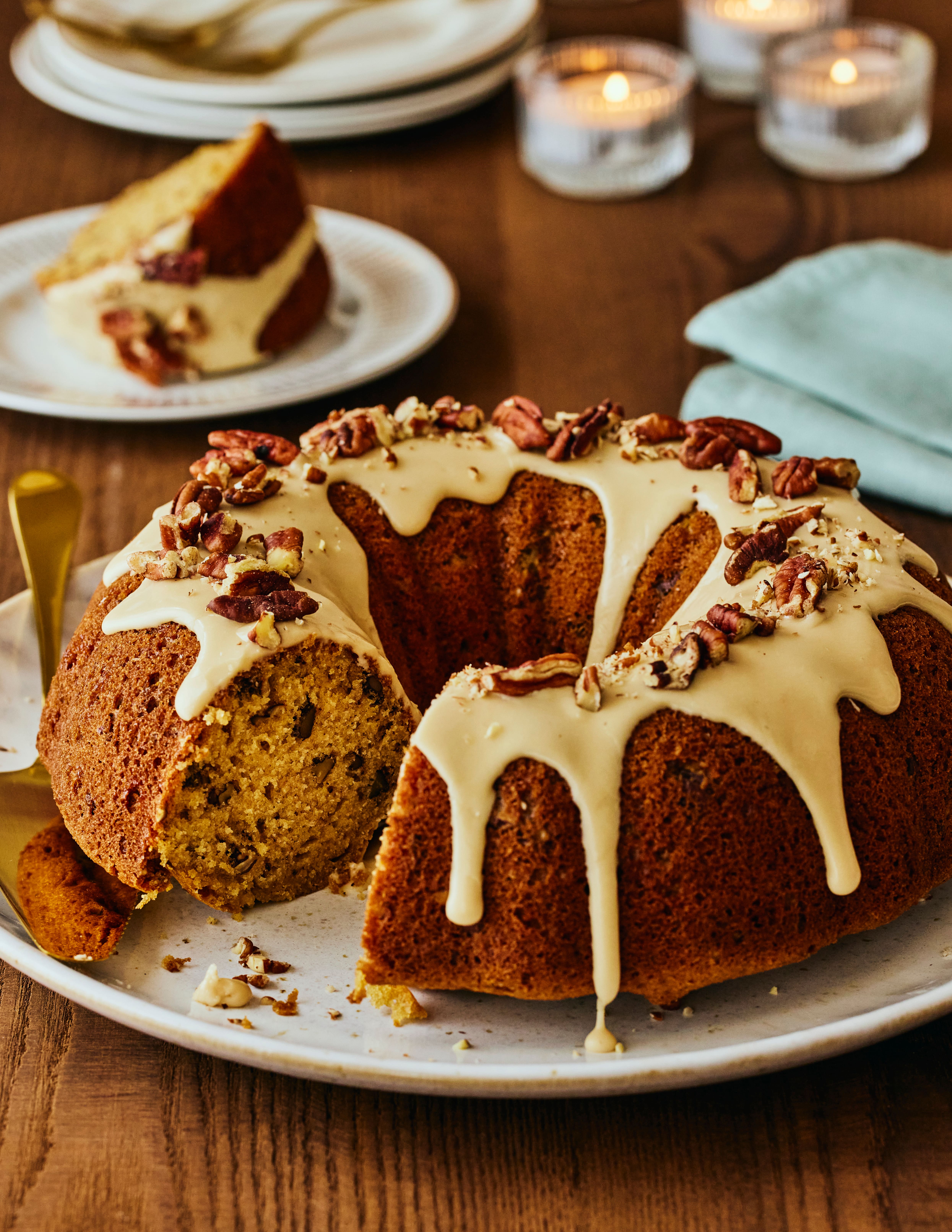 Le gâteau à l’érable et aux pacanes de Geneviève O'Gleman | Salut Bonjour