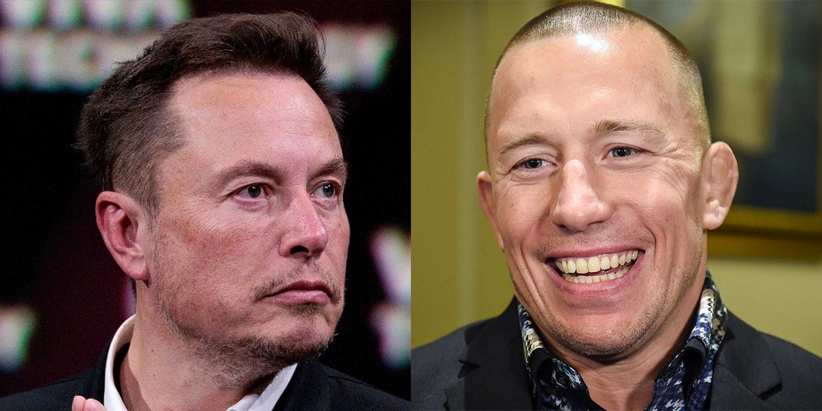 Georges St-Pierre sera l’entraîneur d’Elon Musk dans son combat contre ...