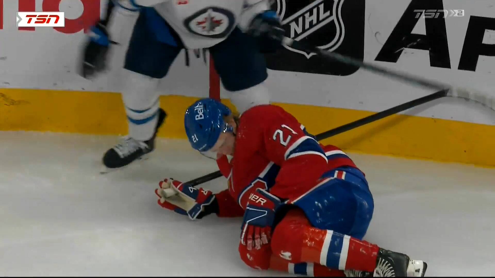 «Un accident “freak”»: Kaiden Guhle a vraiment évité le pire, se ...