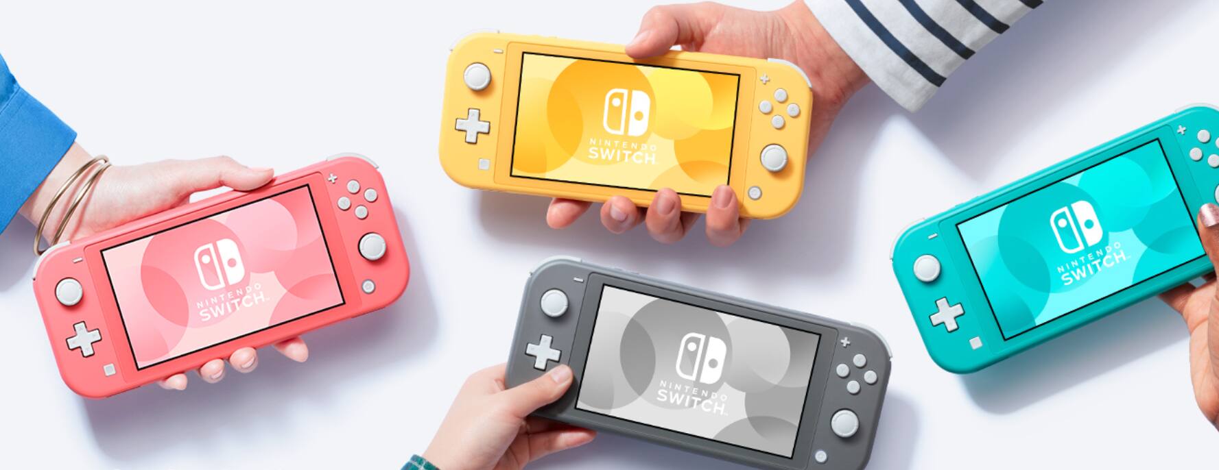 Une Switch Lite rose corail dévoilée! | Pèse sur start