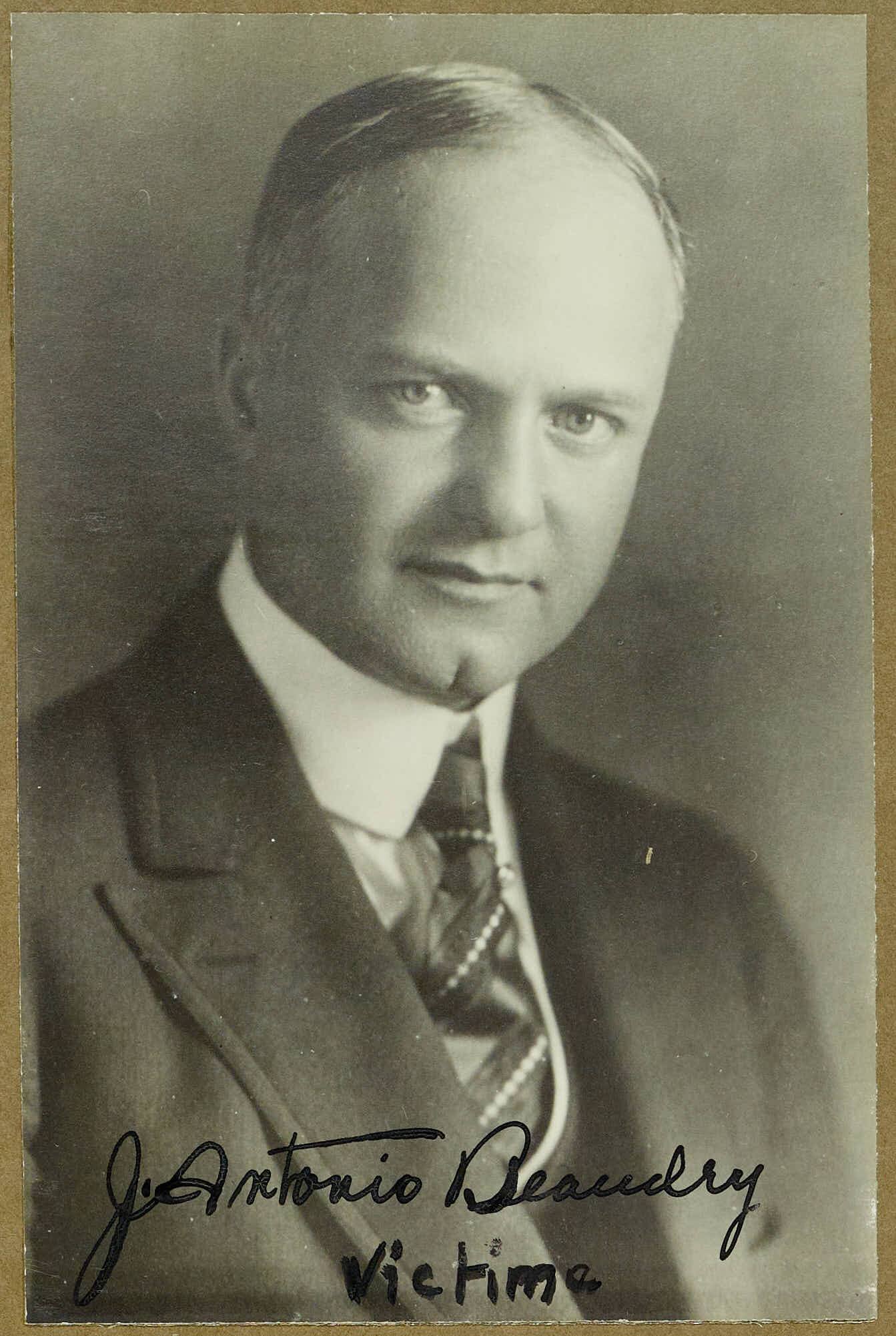 Ce meurtre commis en 1926 n’est toujours pas résolu: le comptable Henri ...