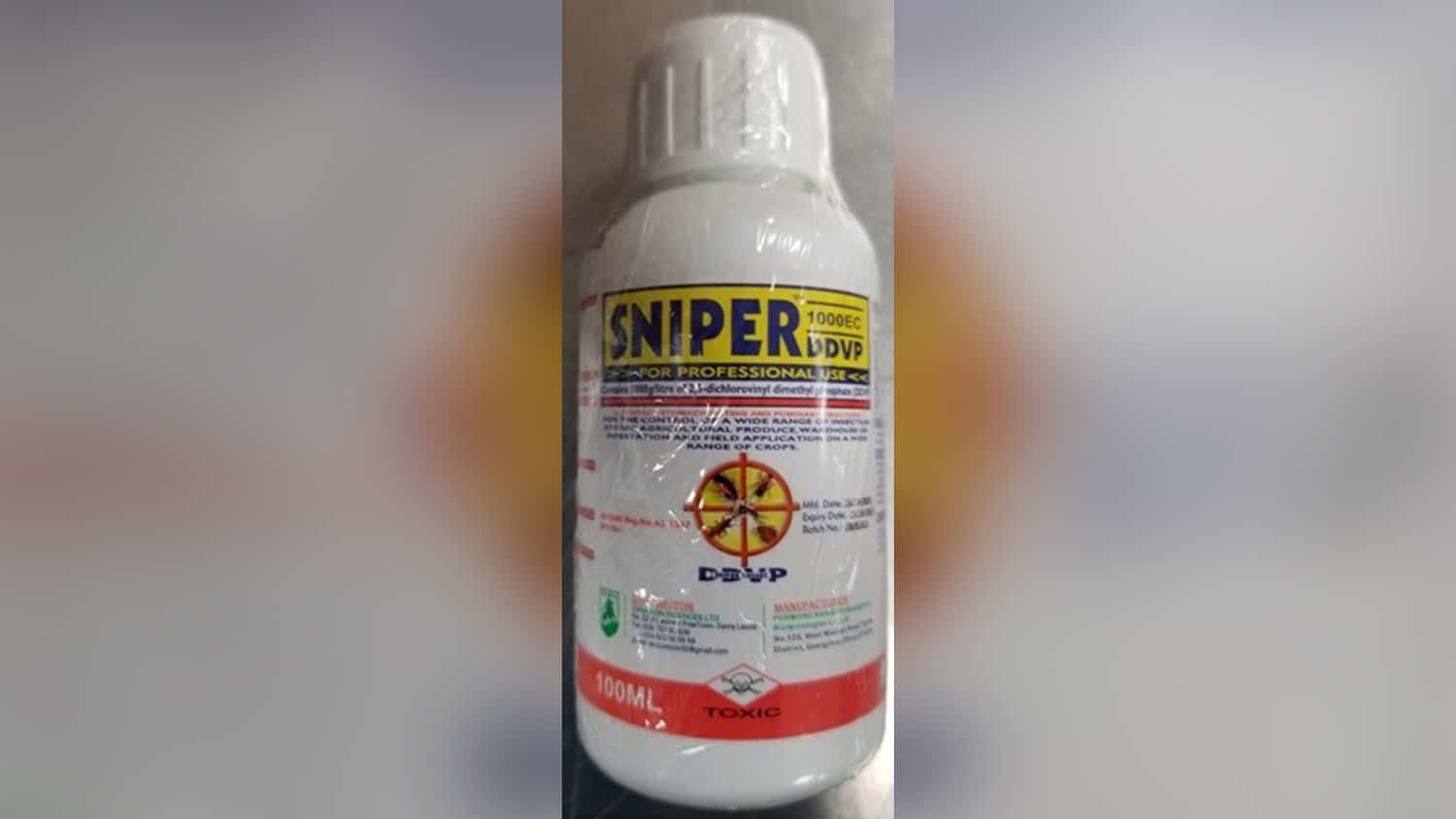 Annoncés sur les réseaux sociaux: n’utilisez pas ces insecticides ...