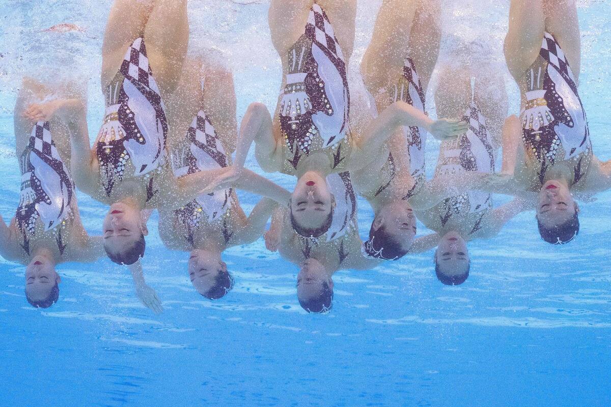 Une chanson d’un jeu vidéo en natation artistique aux Jeux olympiques | Pèse sur start