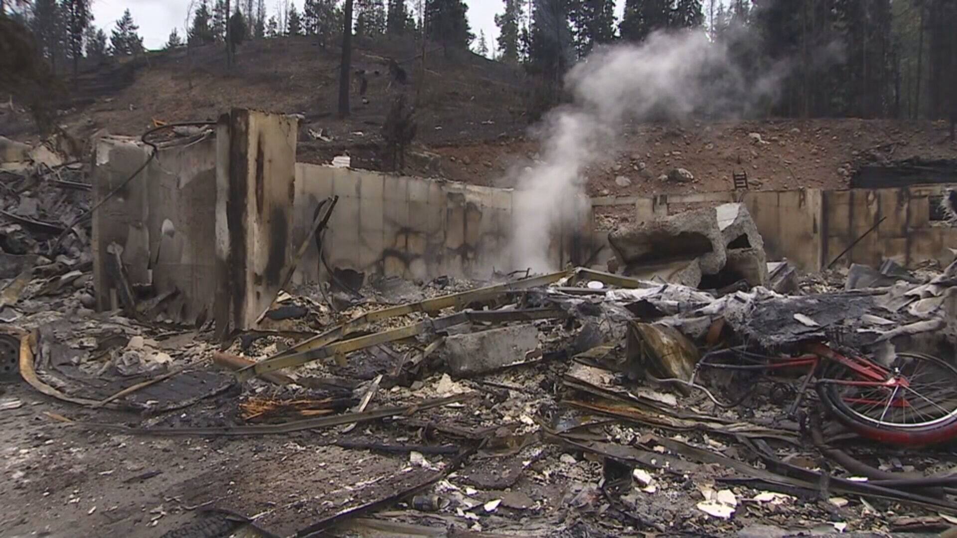 EN IMAGES | Le tiers de Jasper ravagé par les feux de forêt | JDM