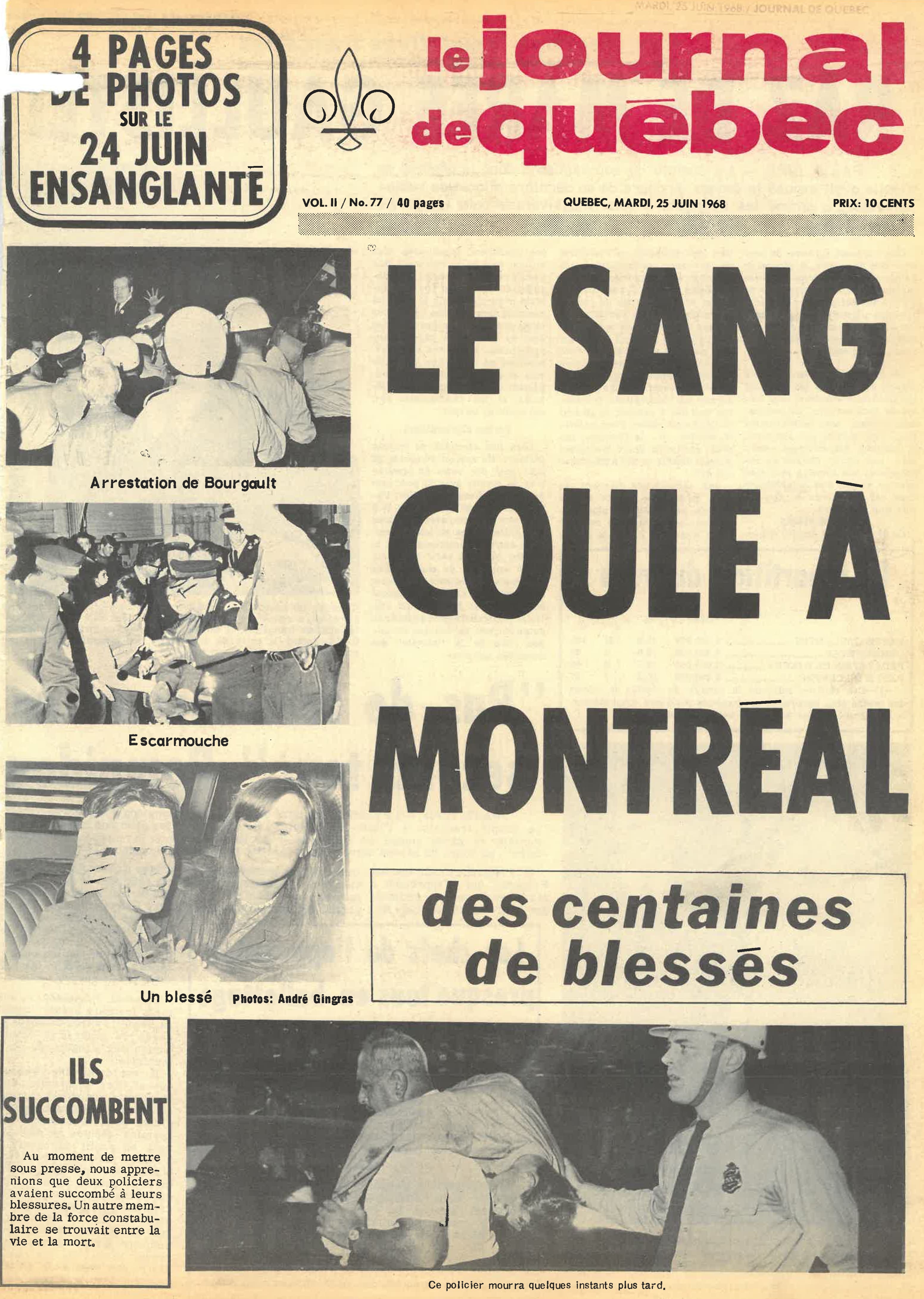 Une crise d’Octobre racontée autrement | JDM