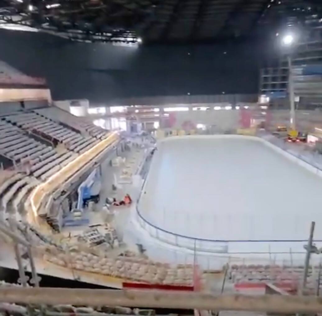 À VOIR: les premières images de l’aréna pour les Jeux olympiques sont ...