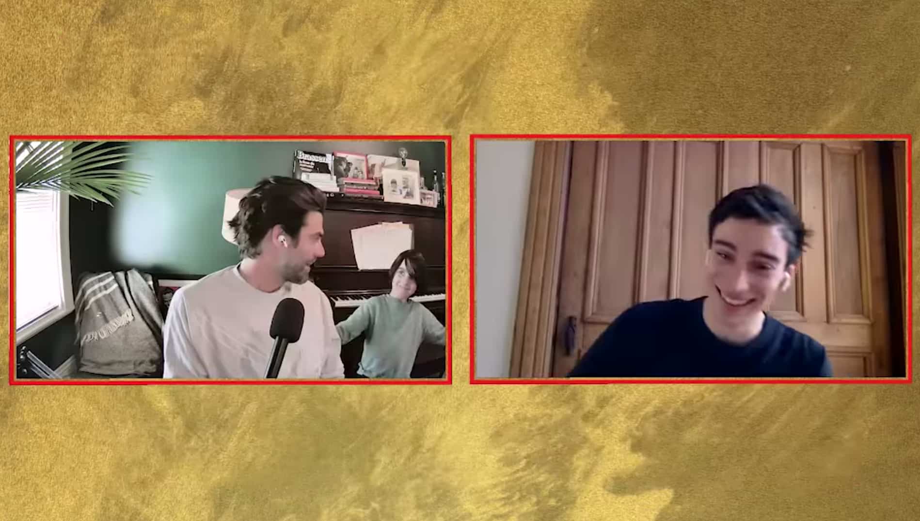 Le fils de Jean-Philippe Wauthier fait une adorable apparition pendant ...