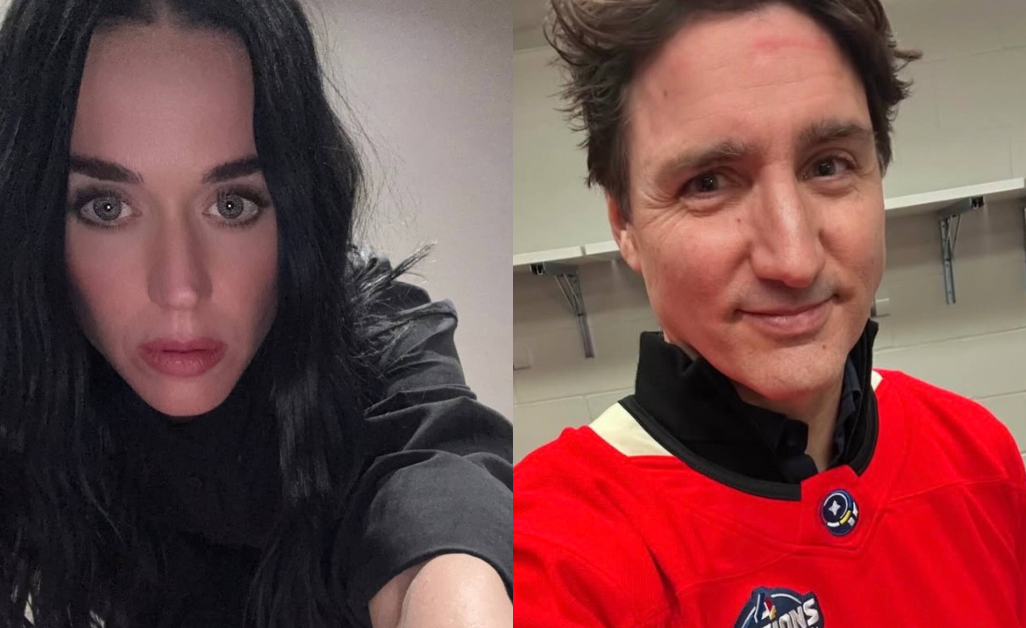 Aperçus en tête-à-tête à Montréal, Justin Trudeau et Katy Perry sont ...