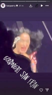 VIDÉO | Découvrez pourquoi Katy Perry a eu une grosse frayeur pendant ...