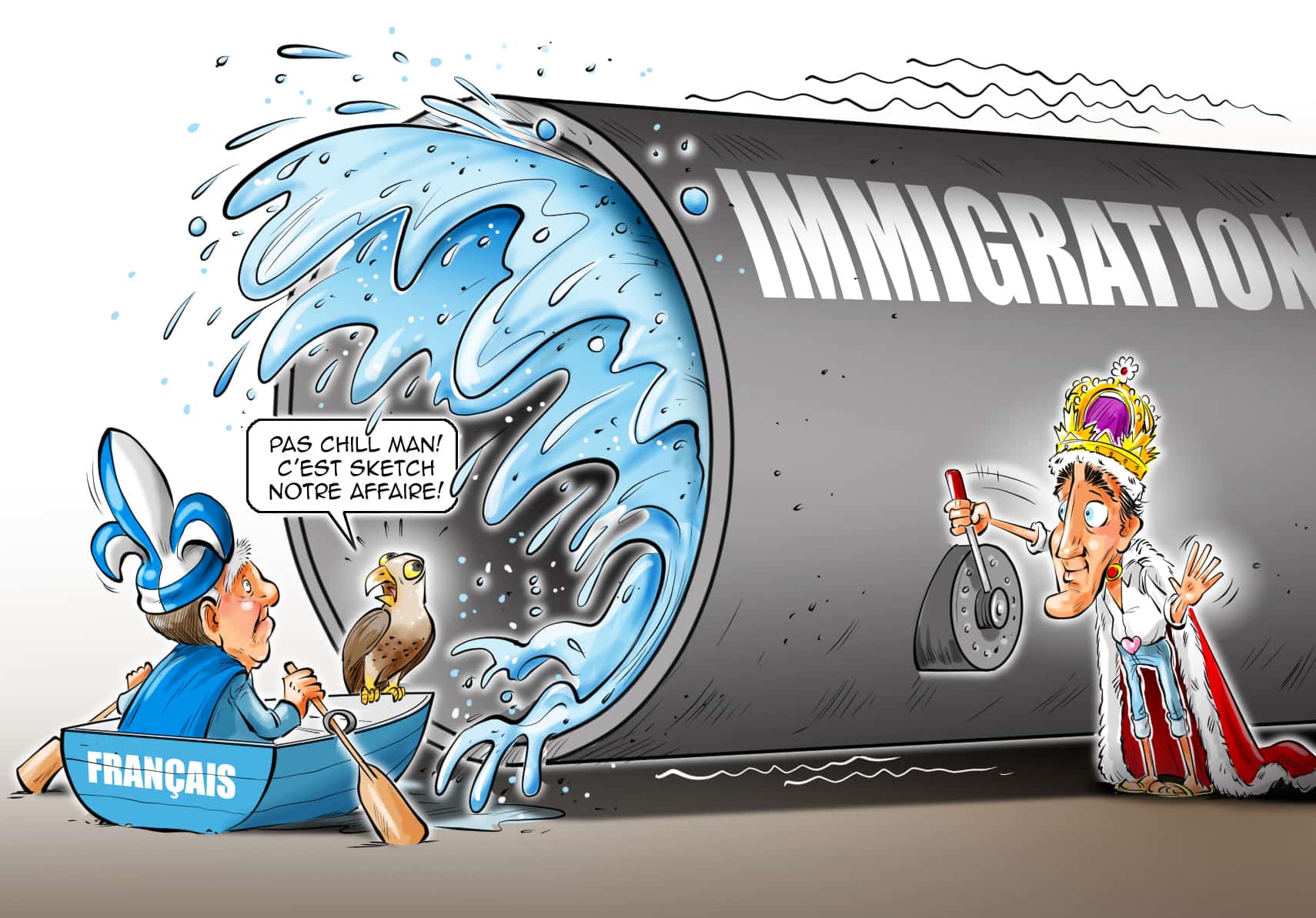 La caricature d'Ygreck | Le Journal de Montréal