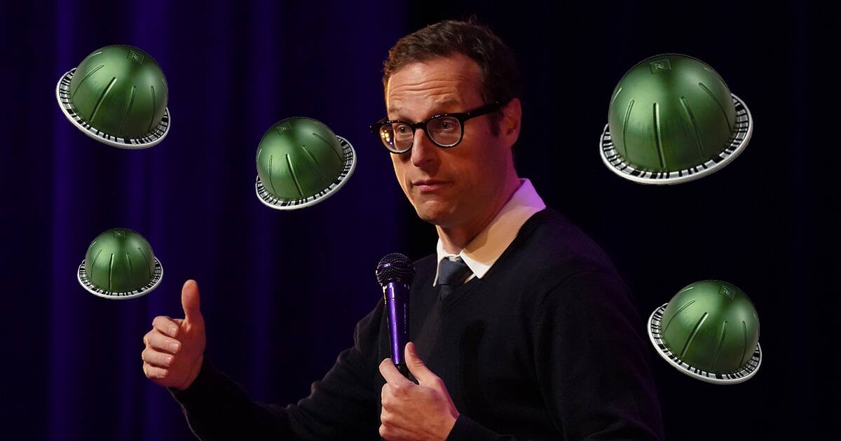 L’humoriste Louis T a commandé 1000 dosettes de café par erreur | Le ...