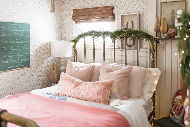 Une maison de style «farmhouse» décorée pour Noël | Clin d'œil