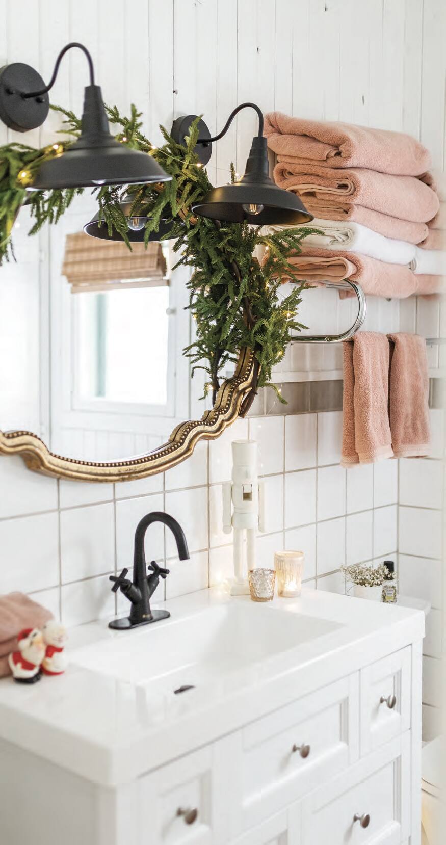 Une maison de style «farmhouse» décorée pour Noël | Clin d'œil