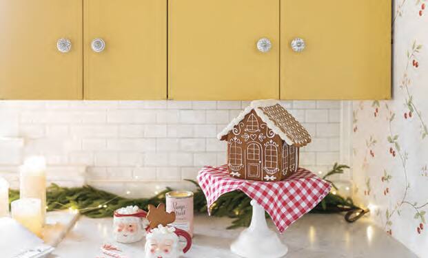 Une maison de style «farmhouse» décorée pour Noël | Clin d'œil