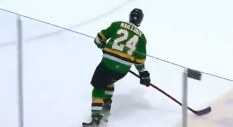 Un autre but pour Mailloux | Le Journal de Montréal