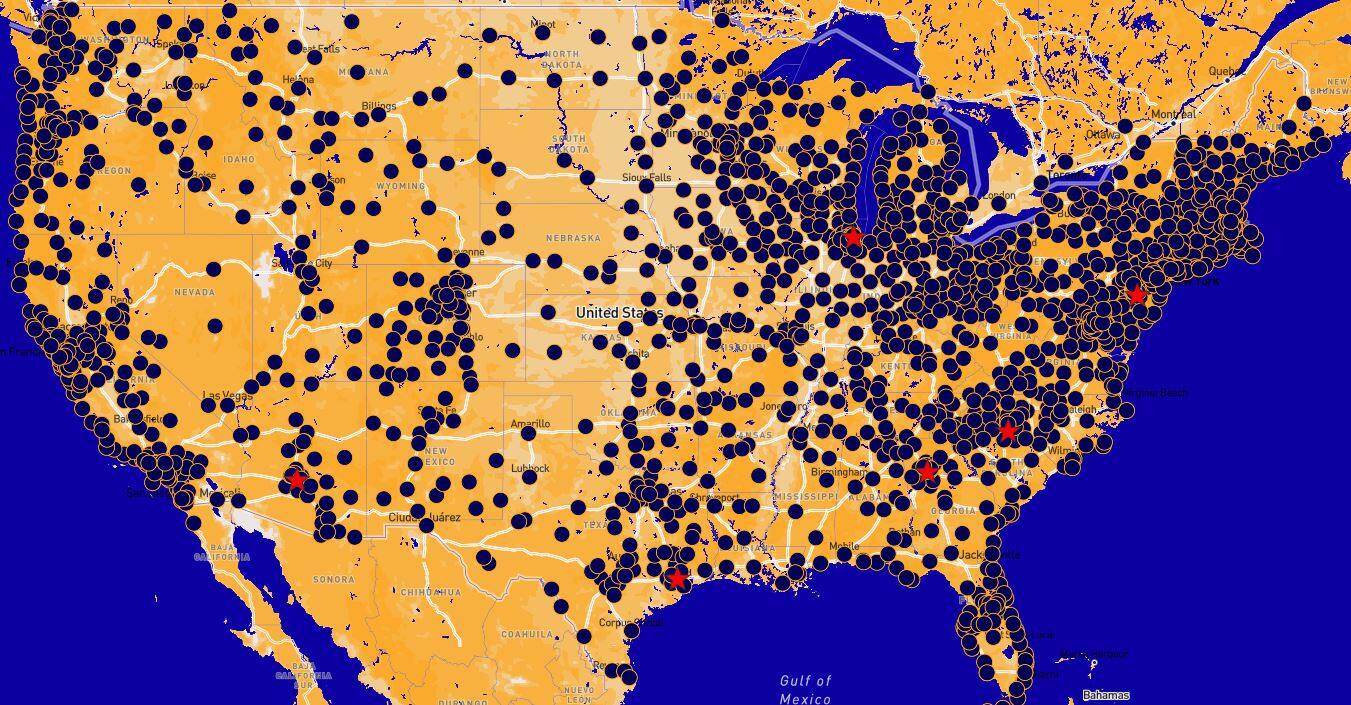 «NO KINGS»: Voici la carte des nombreuses manifestations anti-Trump qui ...