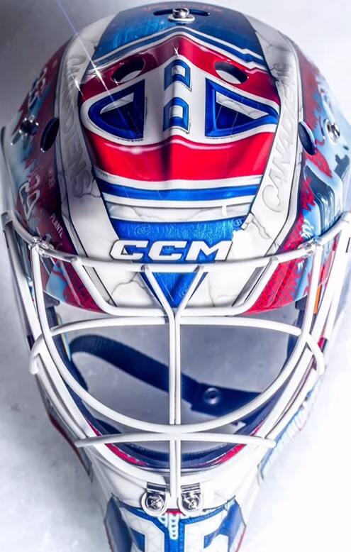 Voyez le nouveau masque de Montembeault | JDM