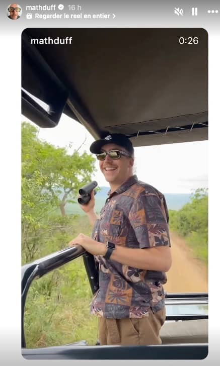 Voyage d’une vie: Math Duff jubile en safari en Afrique du Sud | JDM