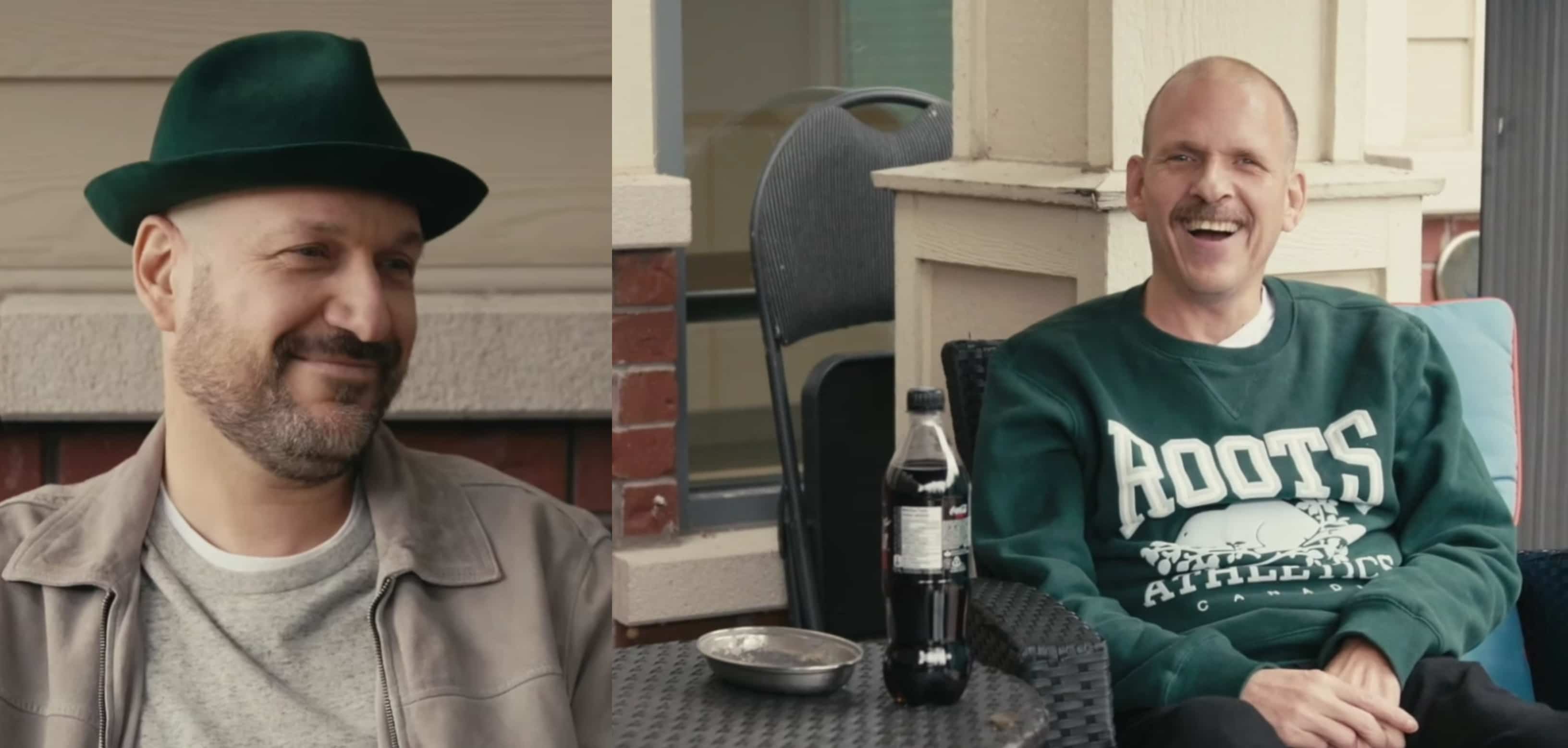 Rare et beau moment télévisuel entre Martin Matte et son frère ...