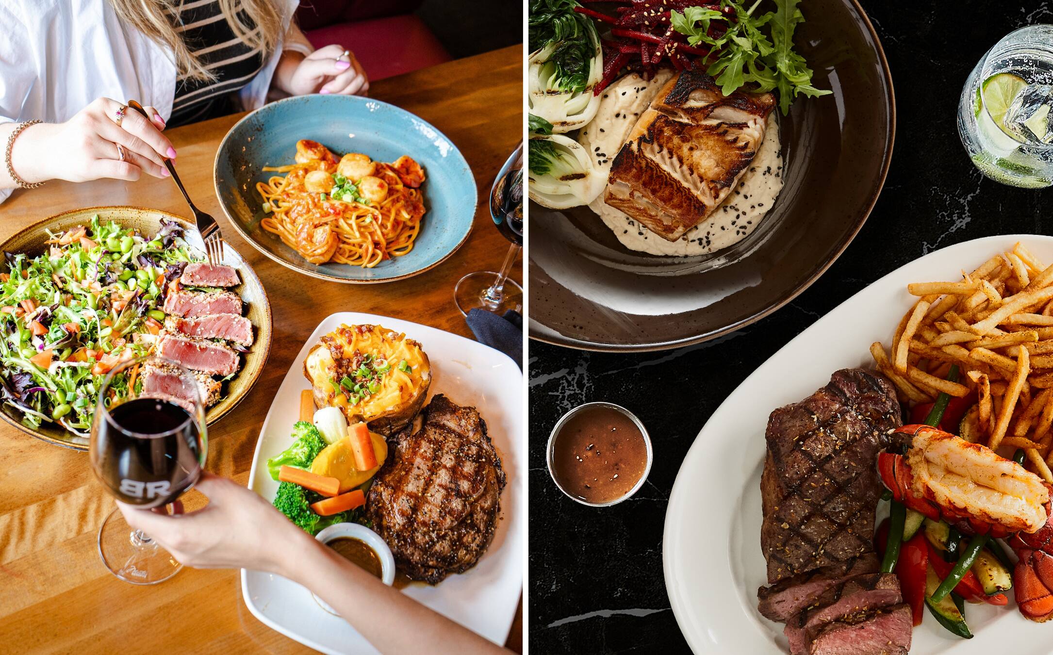 Ce grillhouse se démarque par son menu savoureux qui saura vous mettre ...