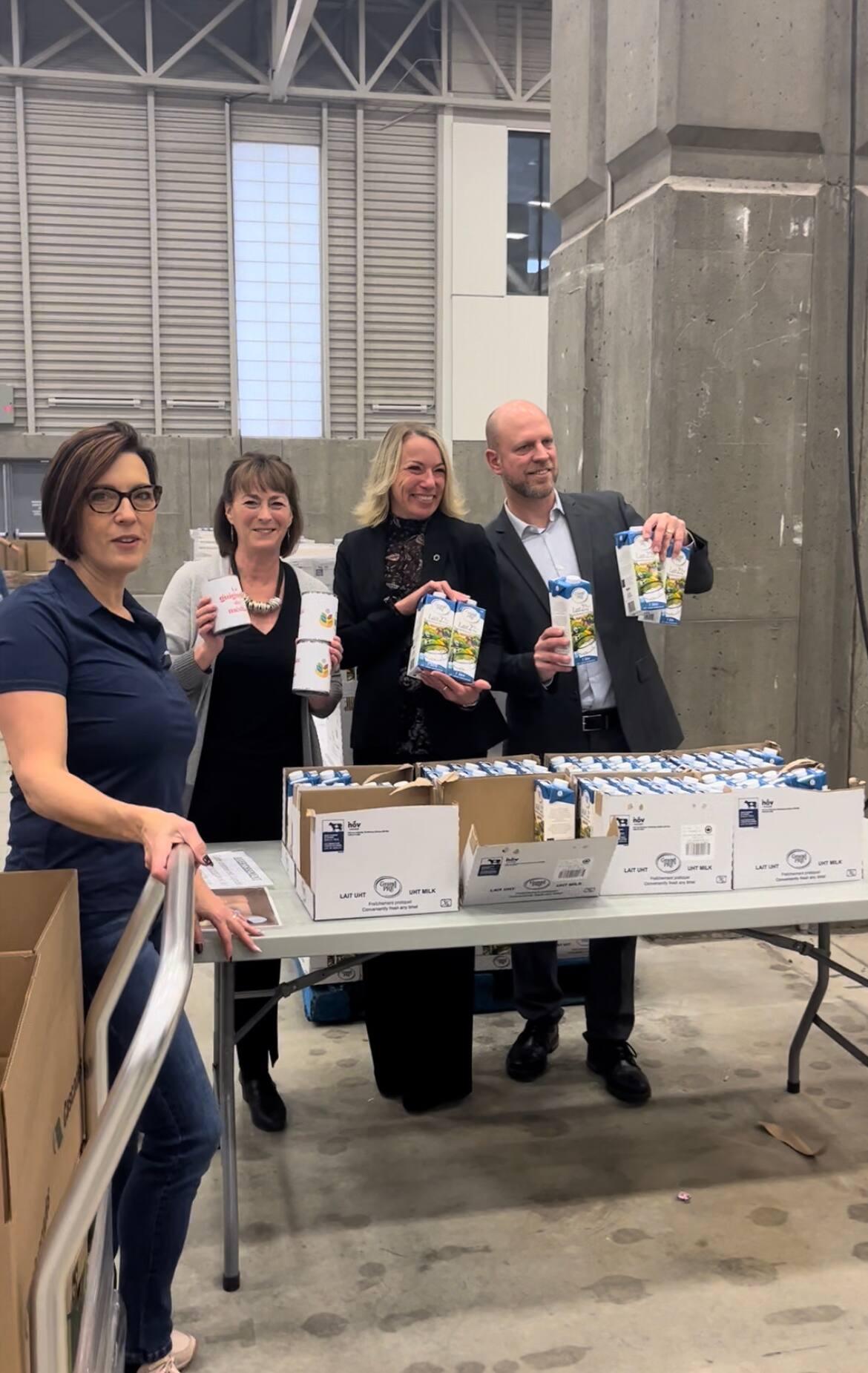 Paniers de Noël et Guignolée pour Moisson Québec qui est sollicité plus ...