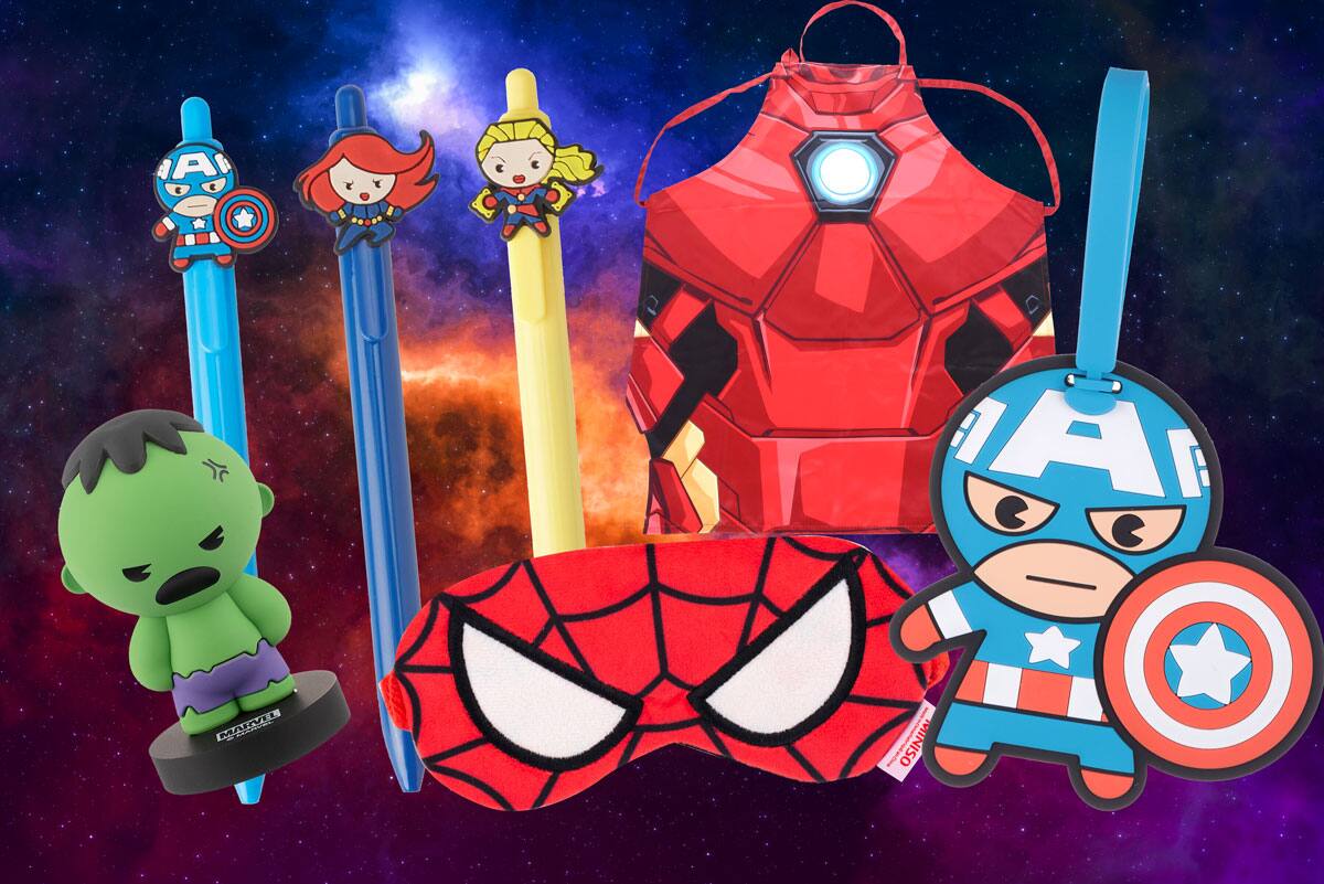 La collection Marvel X Miniso remplira bien vos bas de Noël | Pèse sur ...