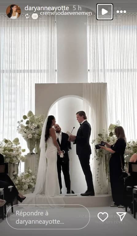 Samuel Montembeault est un homme marié - TVA Sports