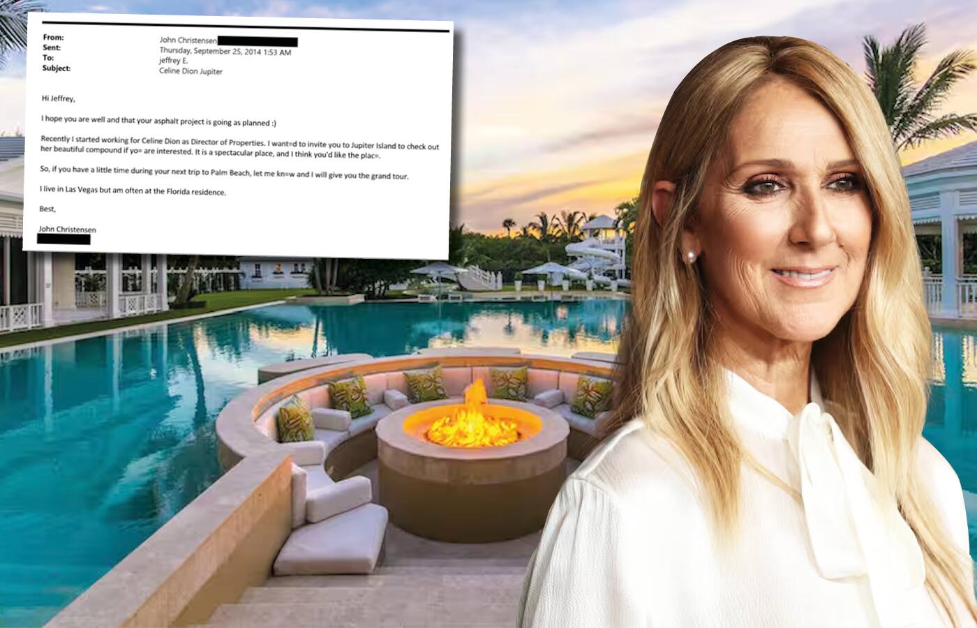 Un représentant de Céline Dion voulait vendre un luxueux domaine de la ...