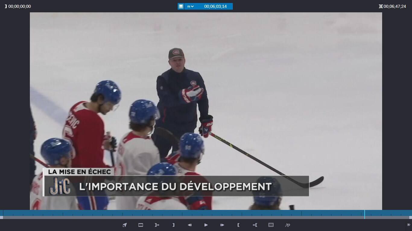 À VOIR: Adam Nicholas pique une sainte colère à l’entraînement - TVA Sports