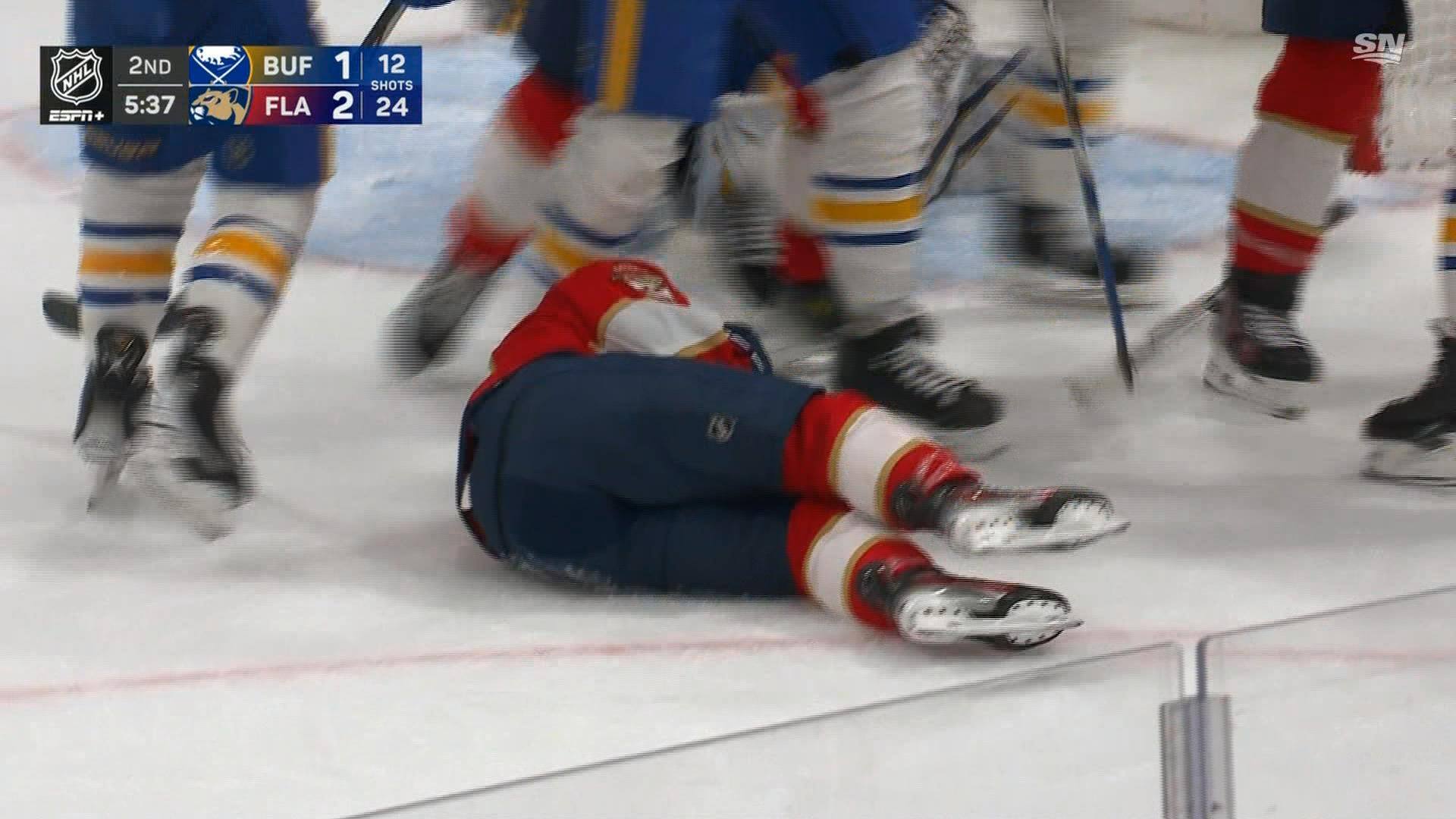 Nick Cousins fait le mort... et se réveille! - TVA Sports