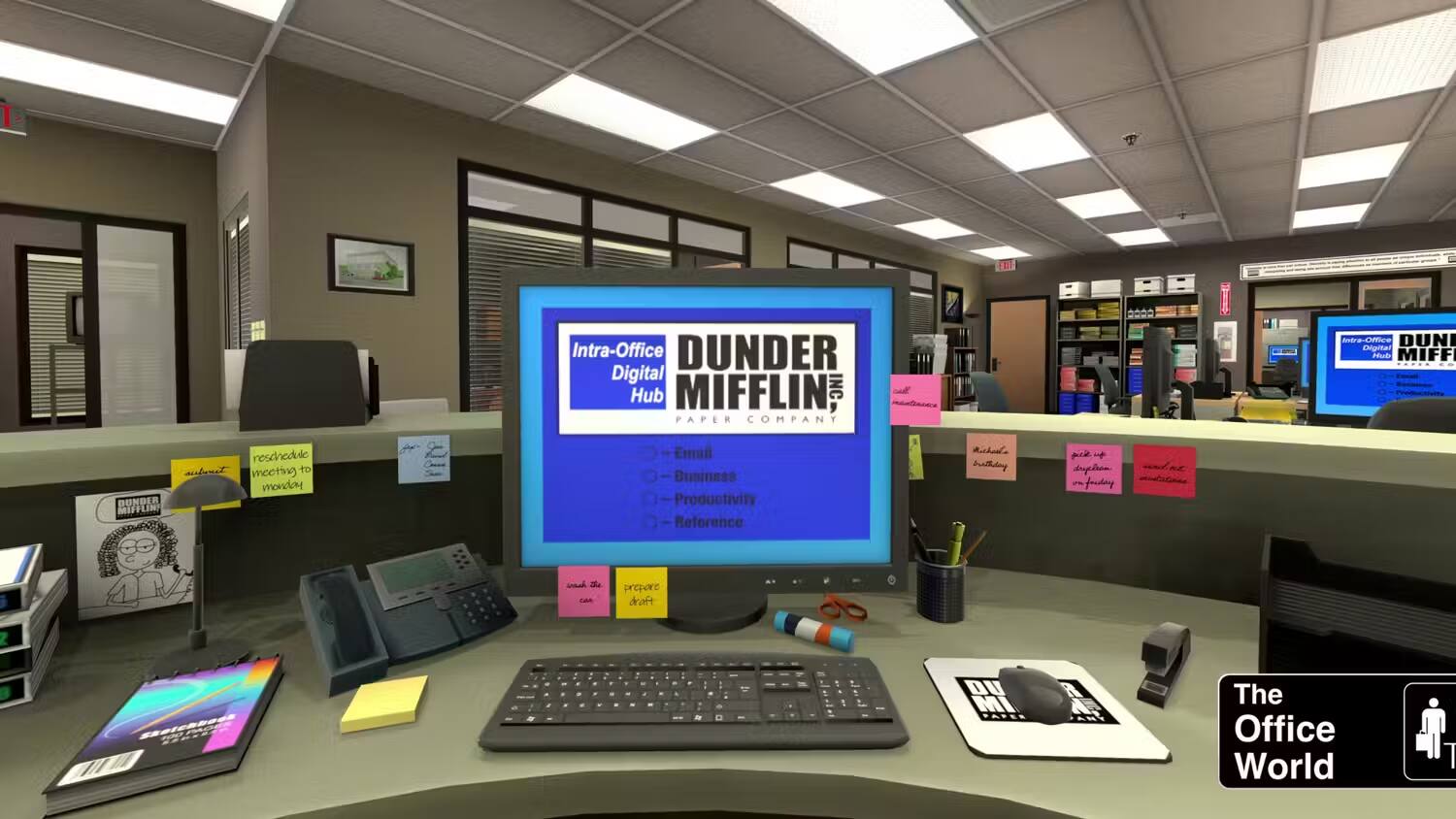 Devenez un employé de Dunder Mifflin dans le jeu The Office en réalité ...