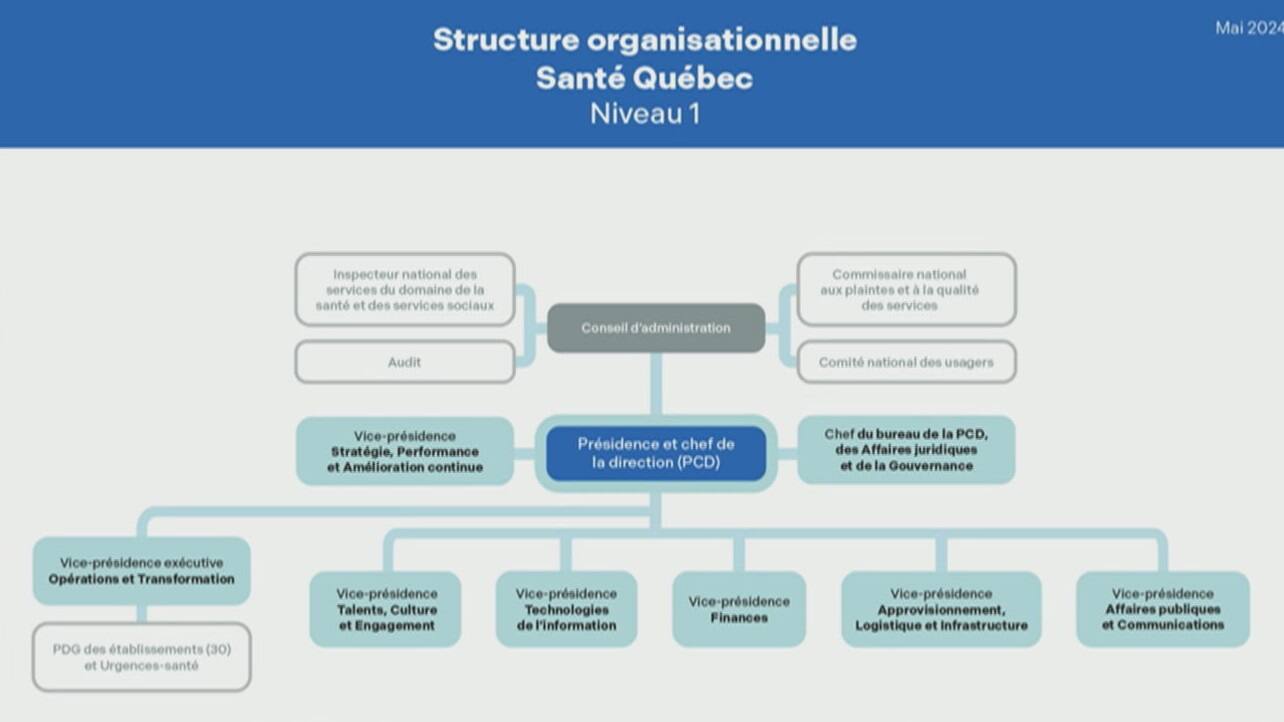 Santé Québec: sept postes de vice-présidents ouverts à la nouvelle ...