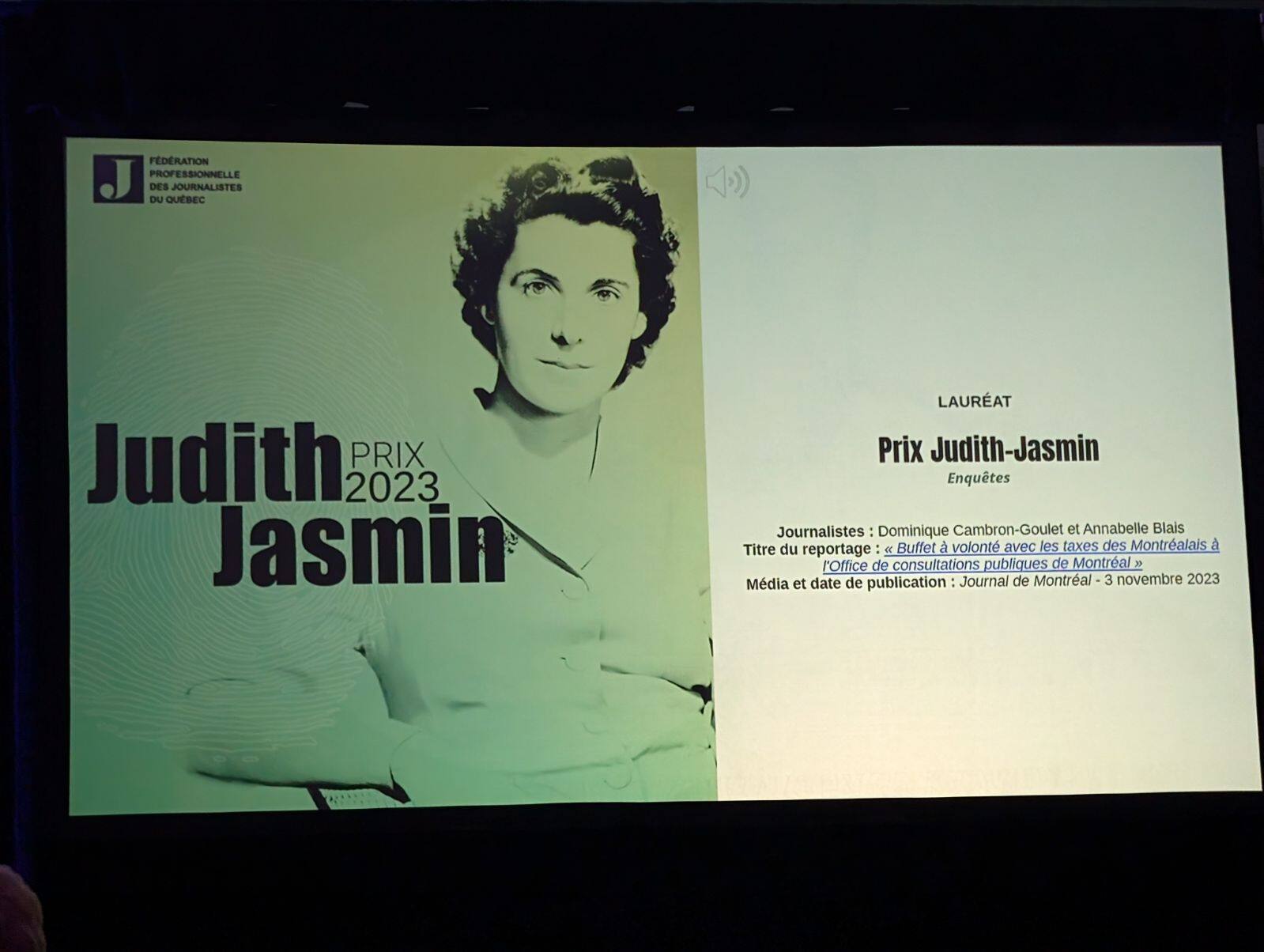 Gala de la FPJQ: le Bureau d’enquête de Québecor remporte deux prix ...