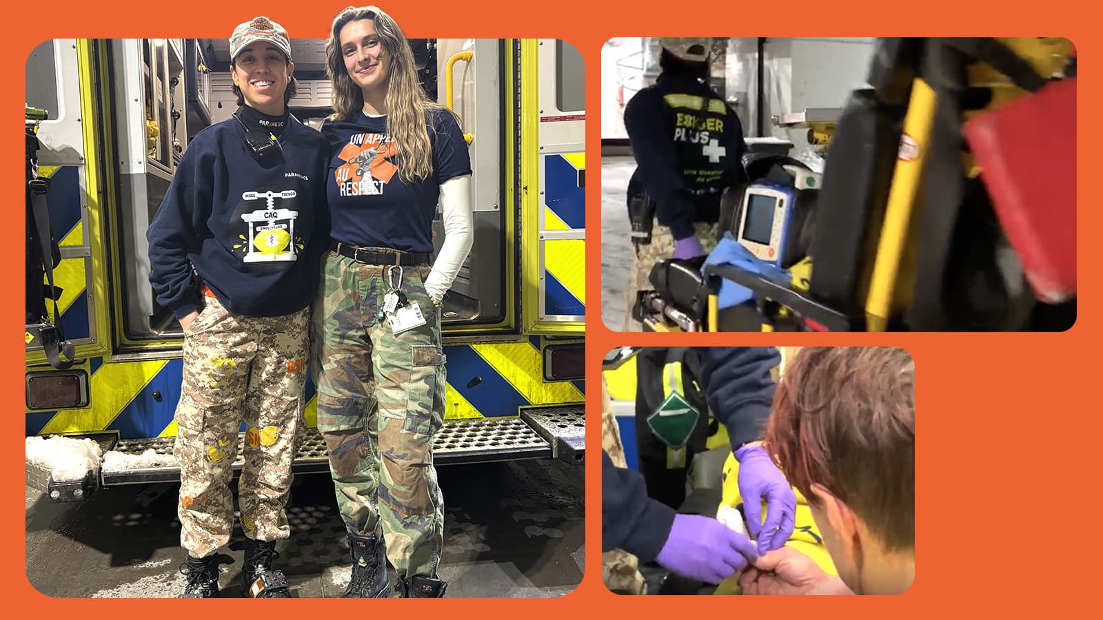 On a passé une nuit avec les paramédics du Québec, au bout du rouleau ...