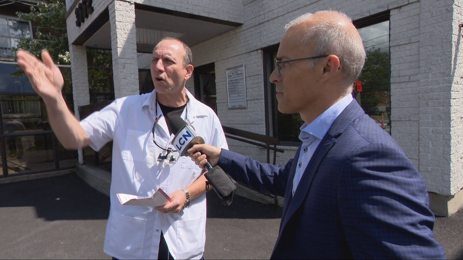 Un chantier à Montréal bloque l’accès à des cliniques médicales et ...
