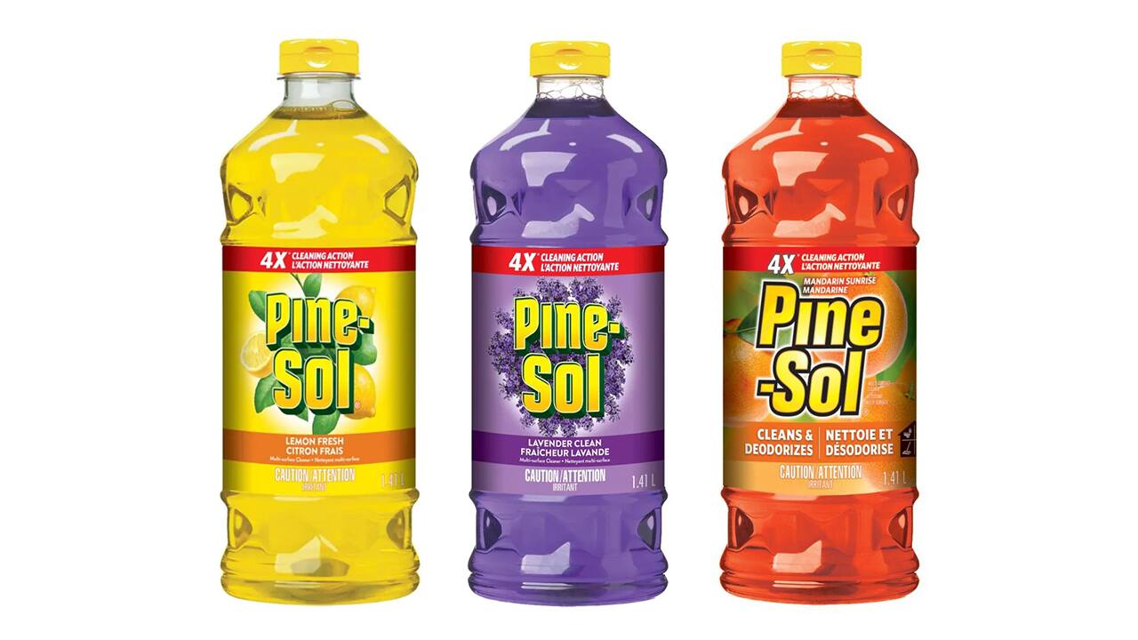 Pine-Sol: 7,6 millions de bouteilles rappelées au Canada | JDM