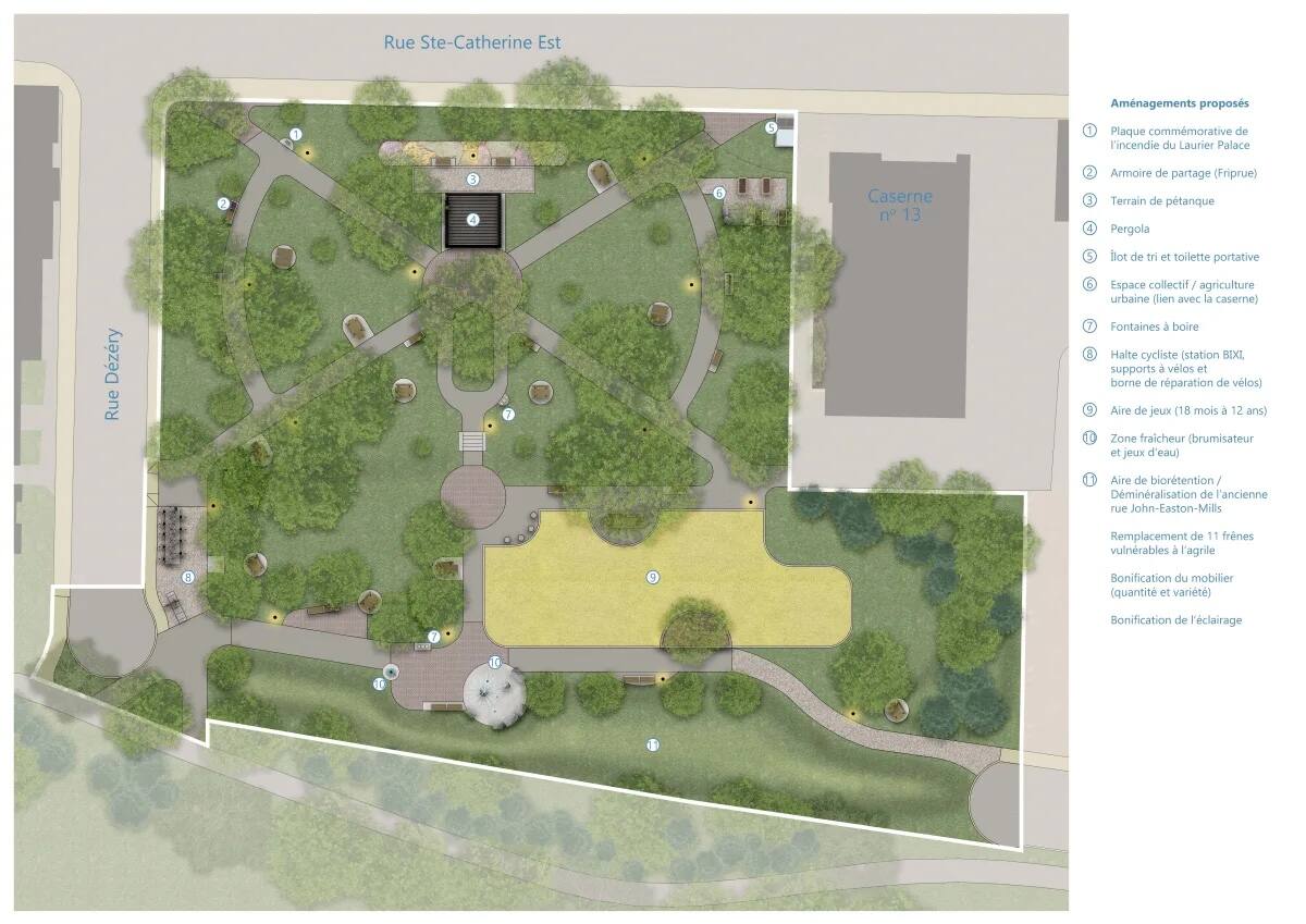 Un projet de parc éponge abandonné dans Hochelaga... pour sauver du ...