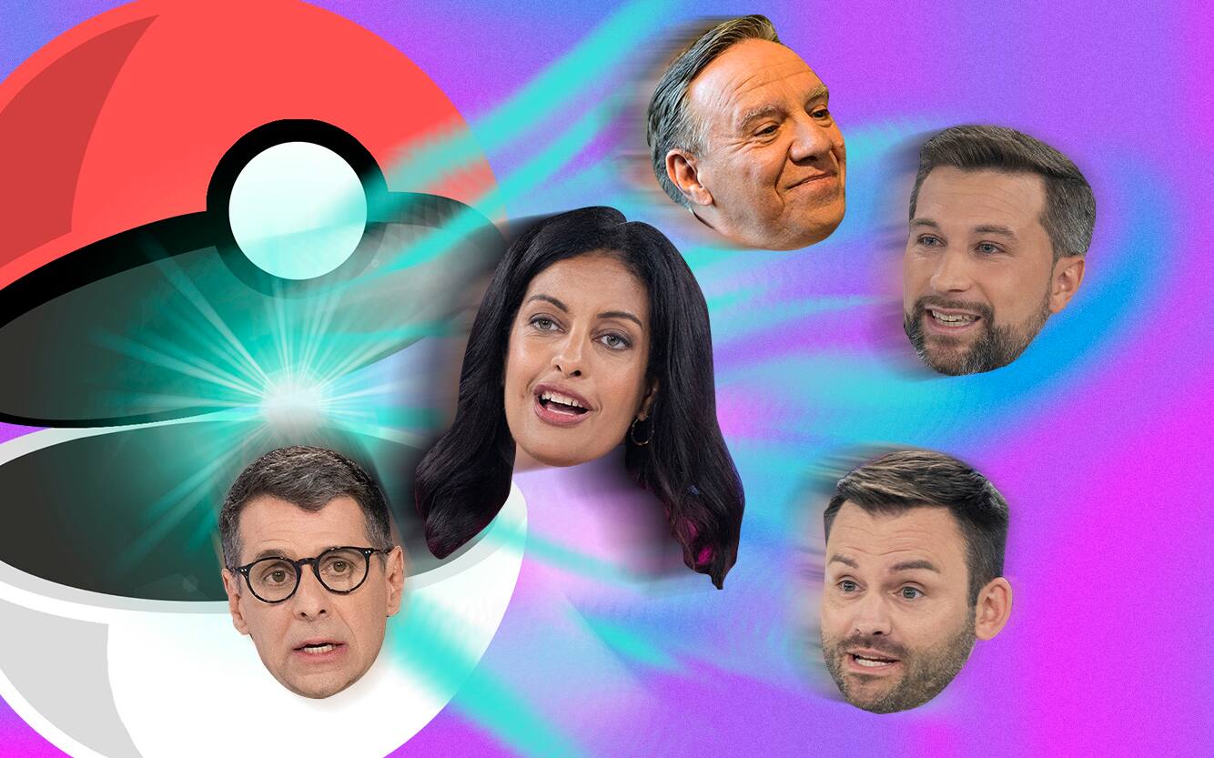Elections Quebec 2022: we transformed the leaders into Pokémon with ...