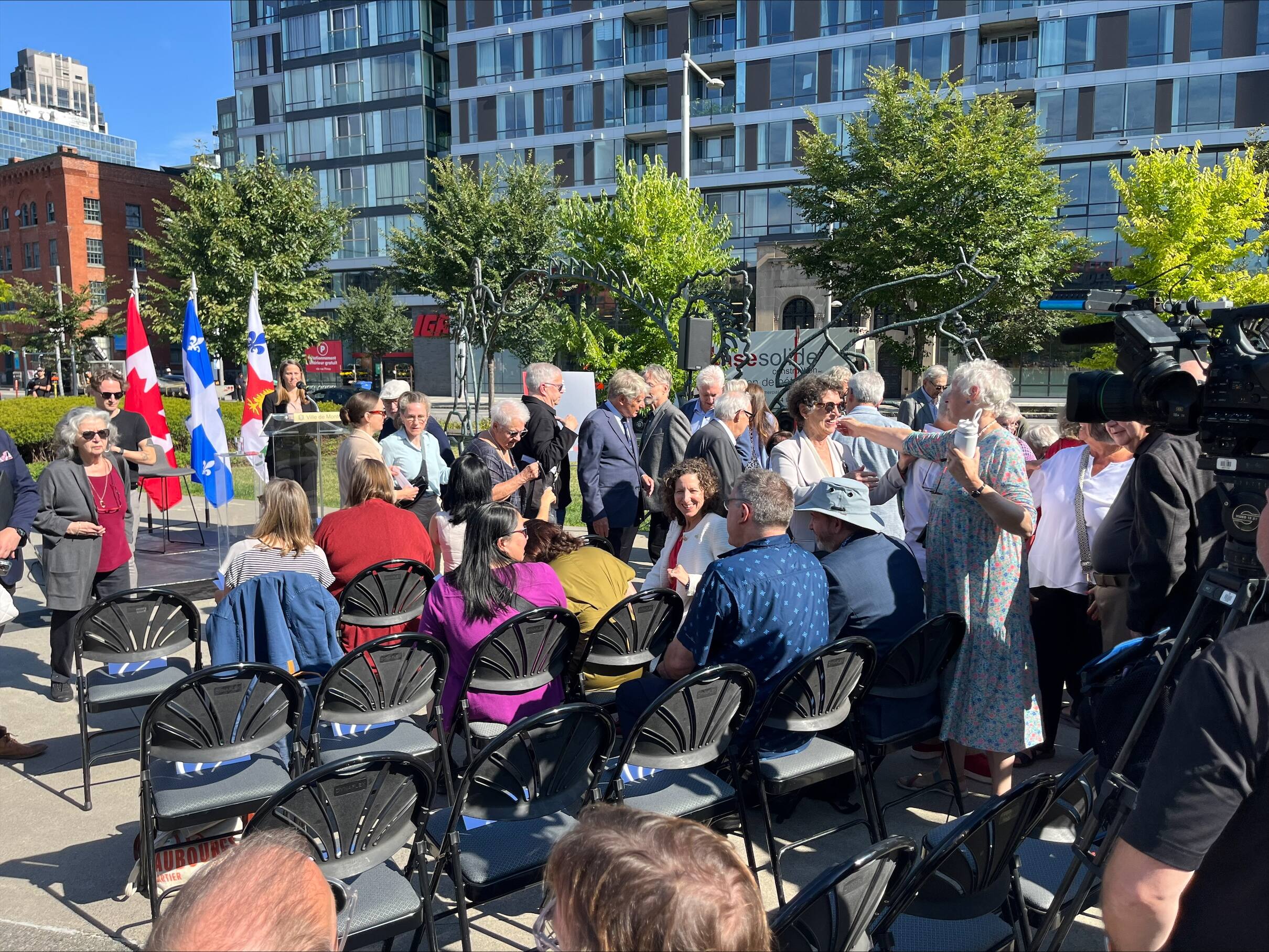 Une nouvelle esplanade au nom de l’ancien maire Jean Doré inaugurée à ...