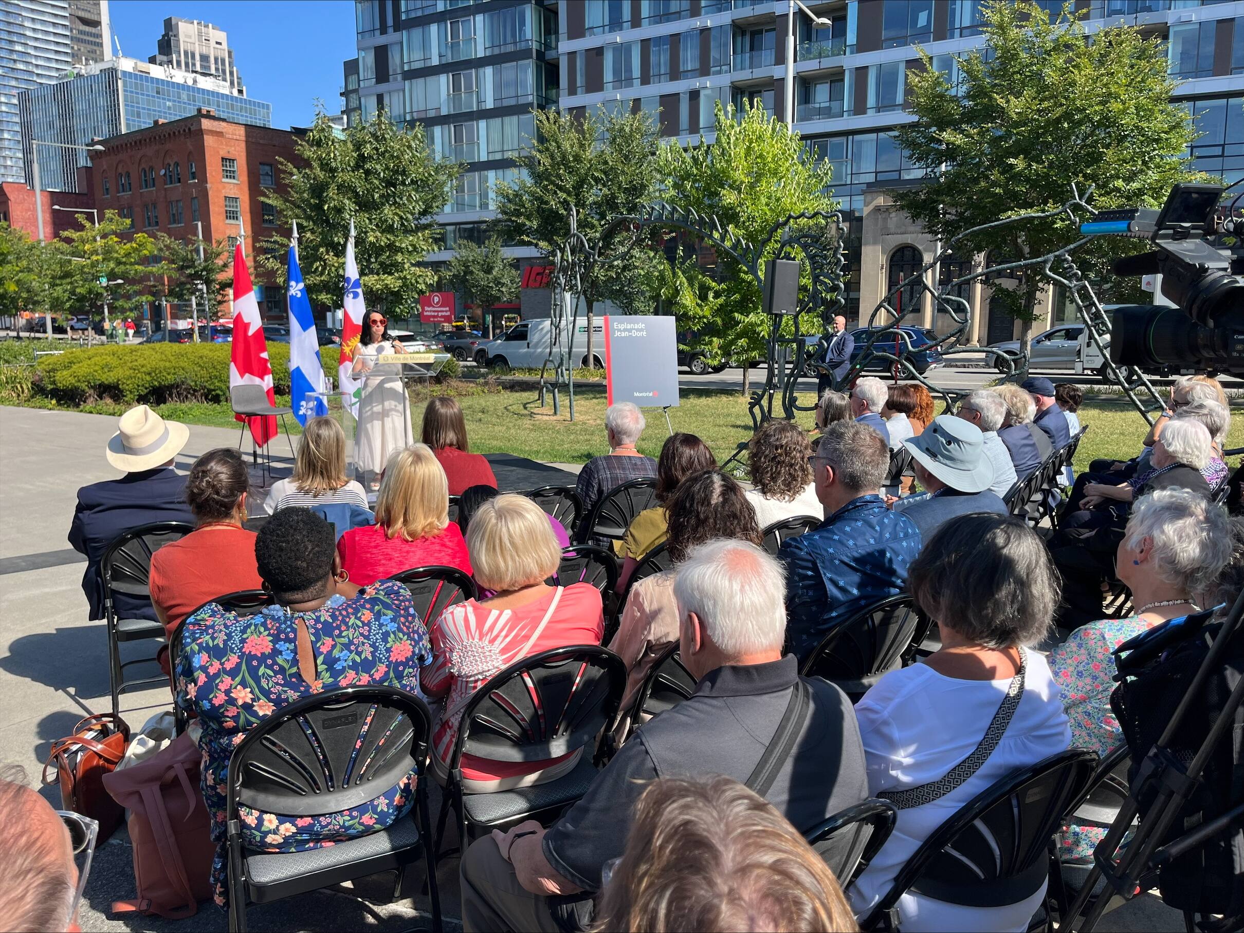 Une nouvelle esplanade au nom de l’ancien maire Jean Doré inaugurée à ...