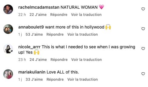 Rachel McAdams saluée pour avoir posé au naturel avec du poil sous les ...