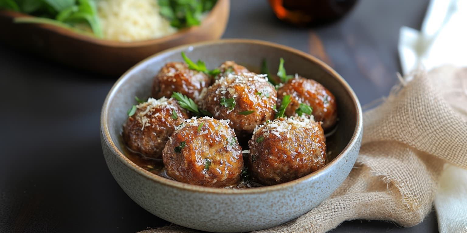 Boulettes de veau au parmesan (recette de polpette) | Salut Bonjour