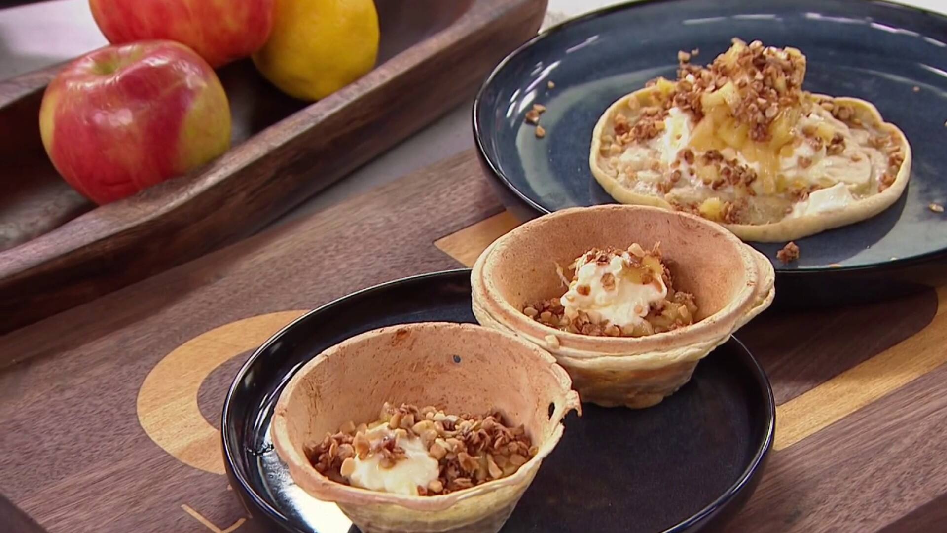 Revoyez la savoureuse recette des crêpes façon croustade de pomme du ...