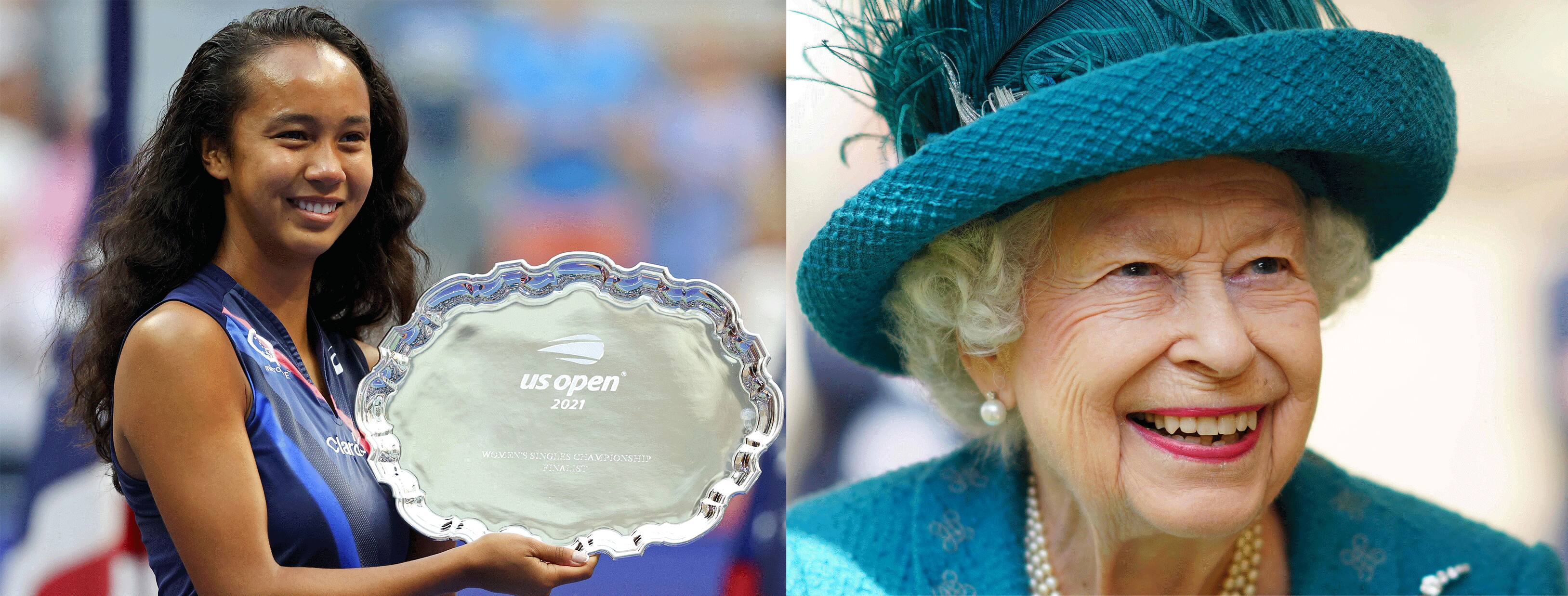 Leylah Fernandez reçoit les éloges de la reine | TVA Nouvelles