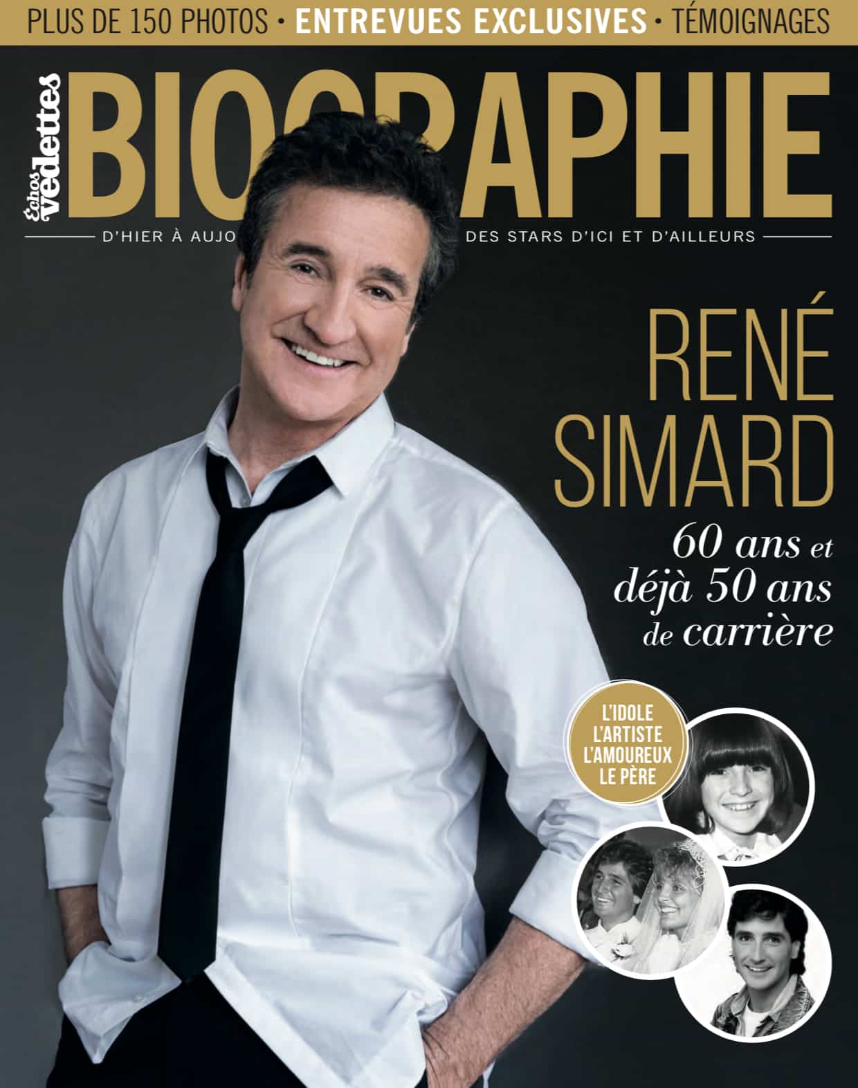 Revivez les 50 ans de carrière de René Simard en 50 photos | 7 Jours