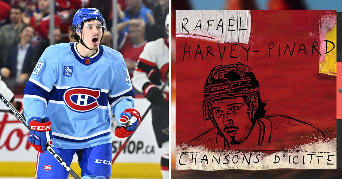 Rafaël Harvey-Pinard a fait une liste de lecture de ses chansons ...