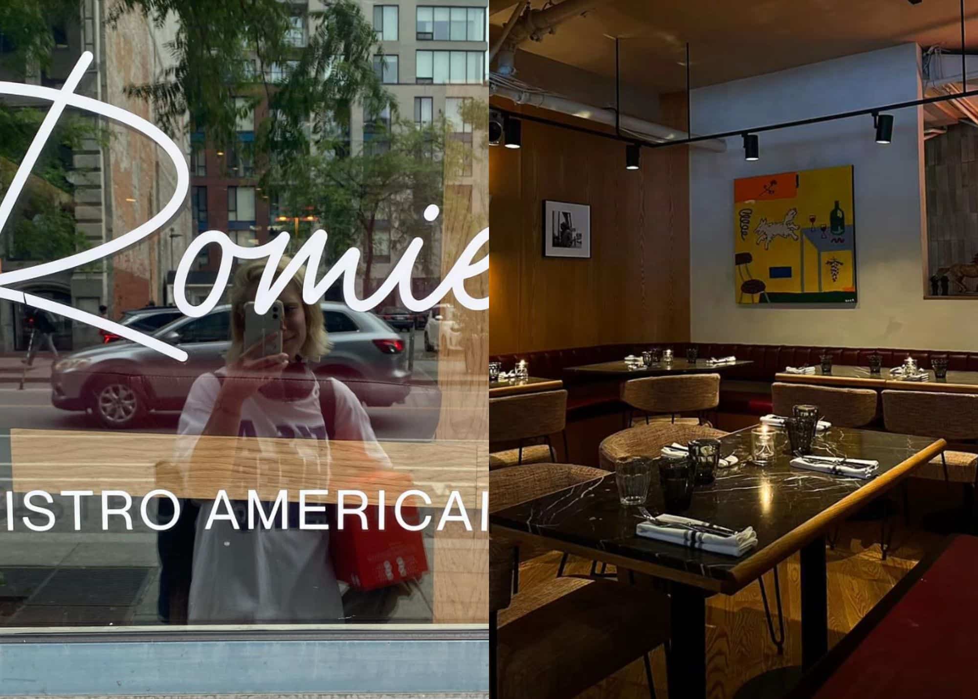 Romies: un bistro à l’américaine ouvre ses portes dans le Vieux ...