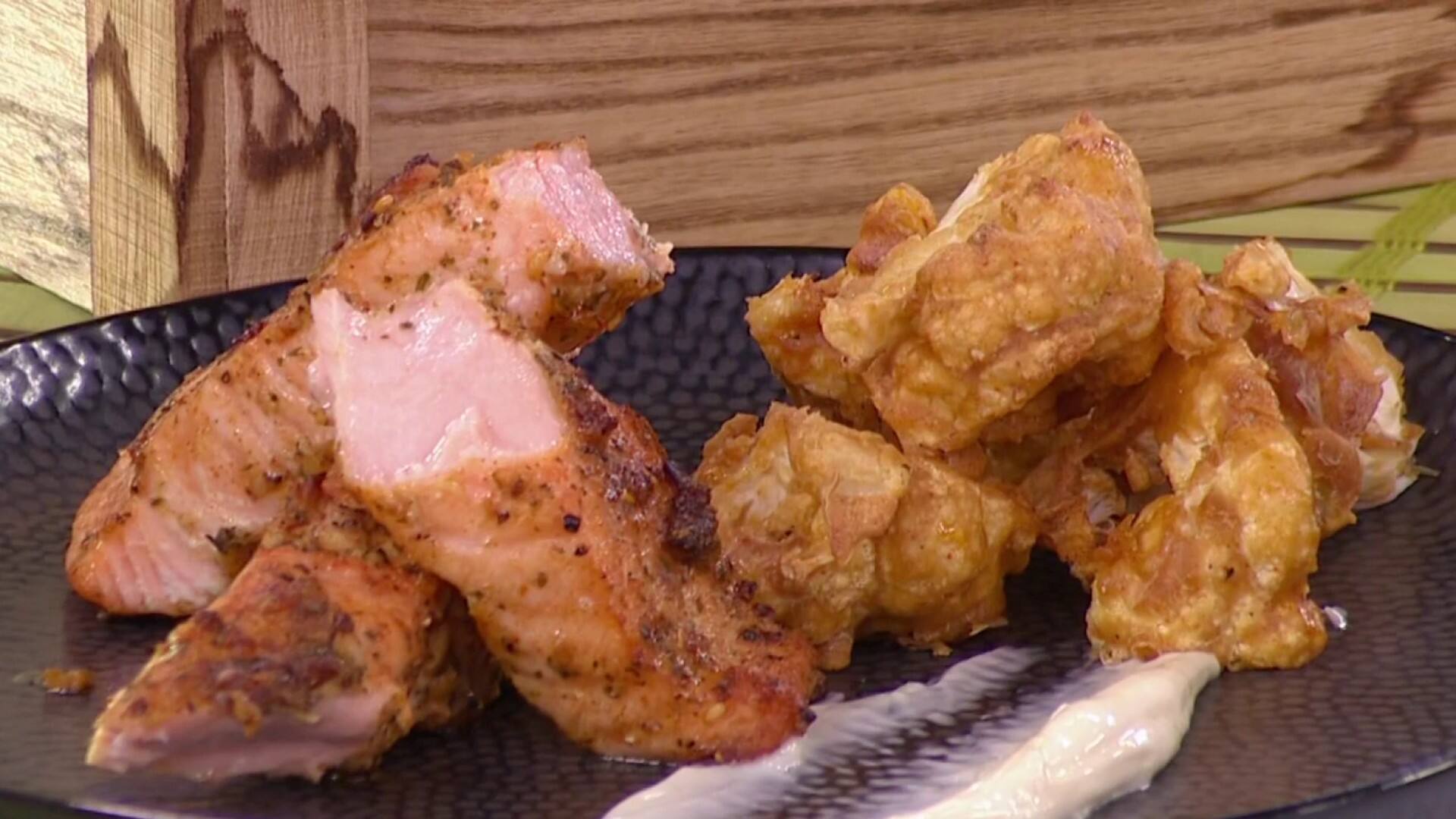 Le chef Jonathan Garnier nous propose une magnifique recette de saumon ...