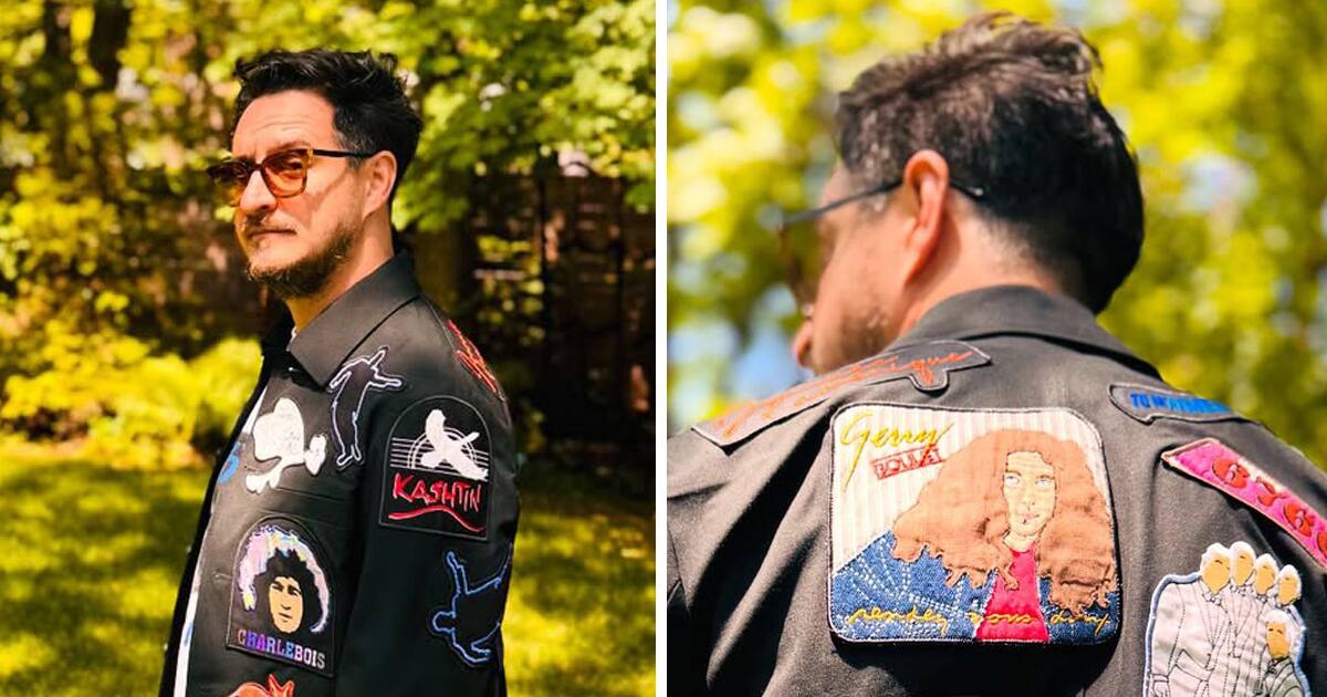 Sébastien Diaz a vraiment un super beau veston rempli de références à ...