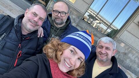 Un an de guerre en Ukraine - Félix Séguin sur le terrain | TVA Nouvelles